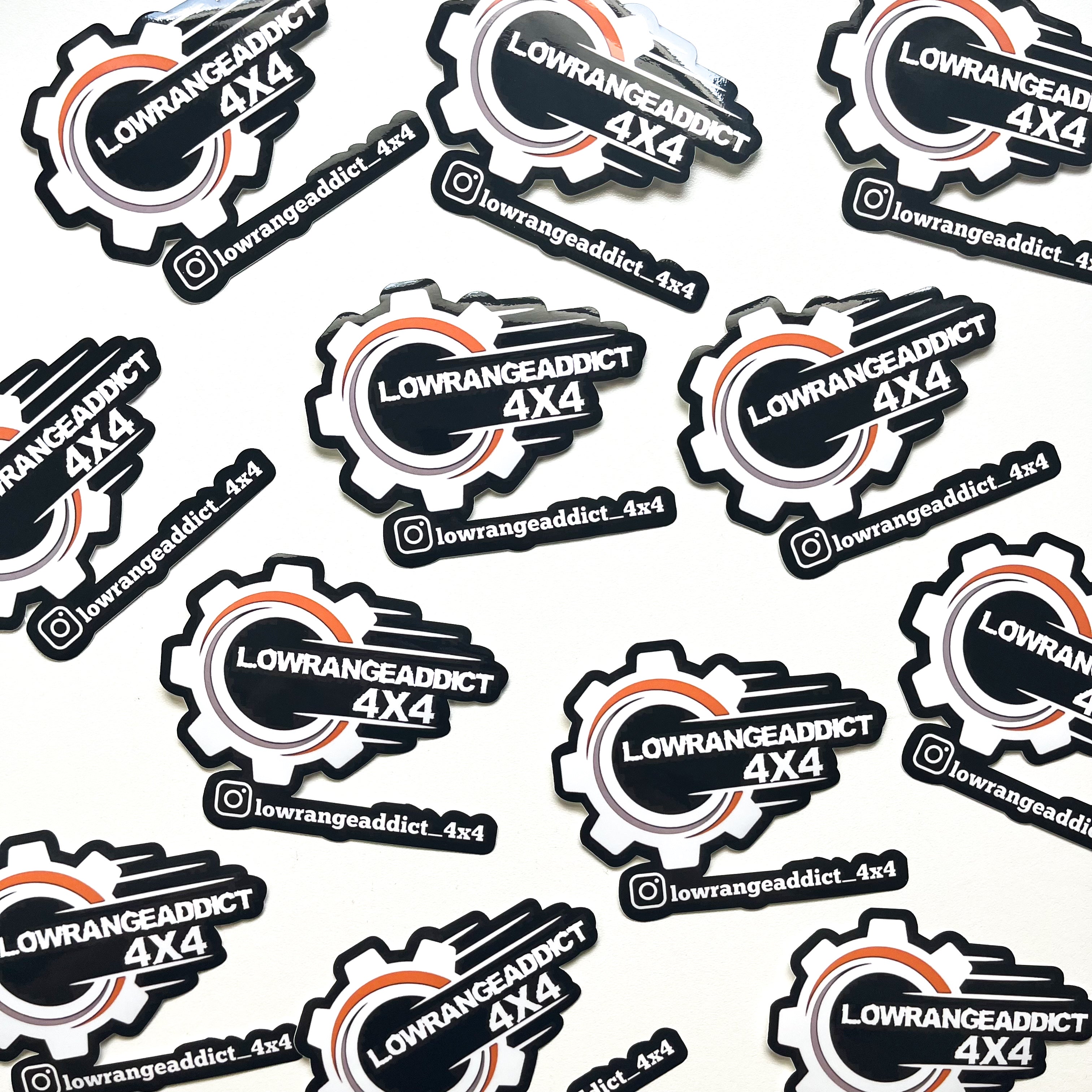 LRA_4X4 Decal Stickers – LOWRANGEADDICT_4X4
